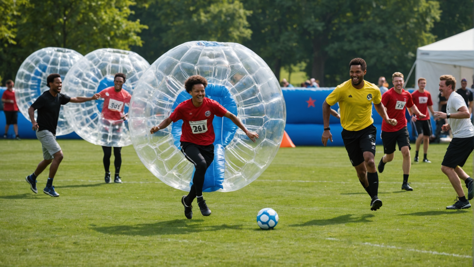 Bubble Foot : Un Team Building Fun et Dynamique